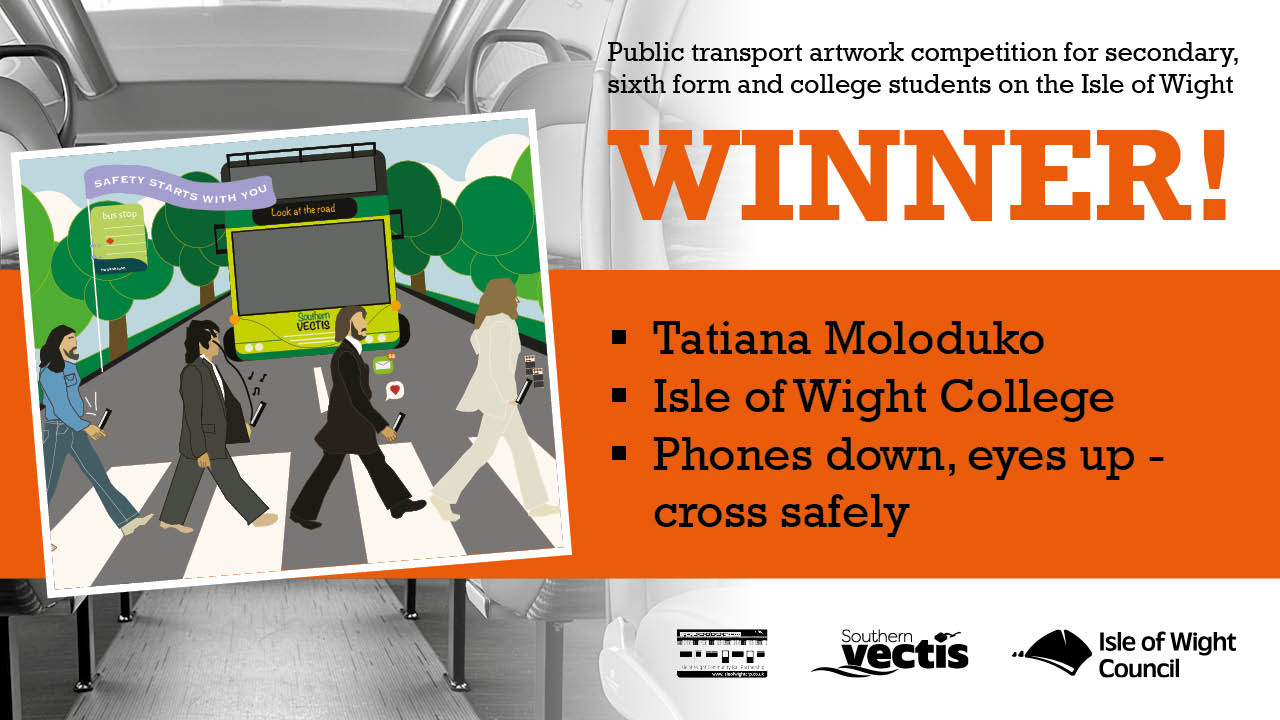 Winners of Road Safety poster competition announced - Southern Vectis