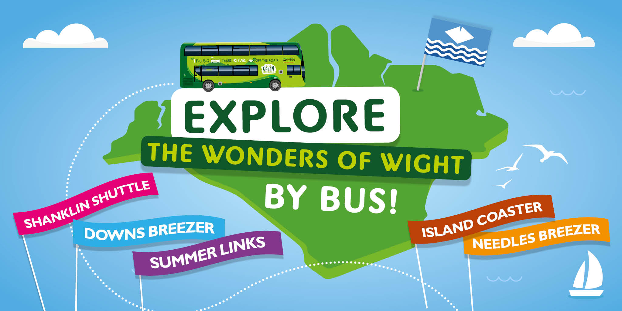 The Needles Breezer is back from the 2nd March 2024 - Southern Vectis
