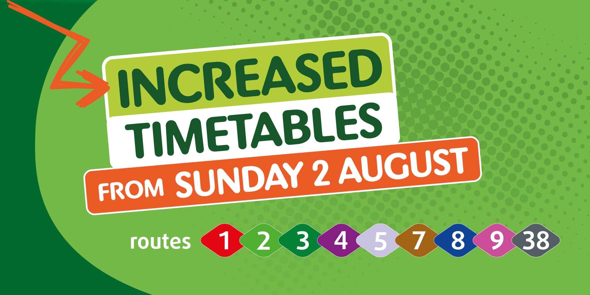 Increased Timetables from 2nd August - Southern Vectis