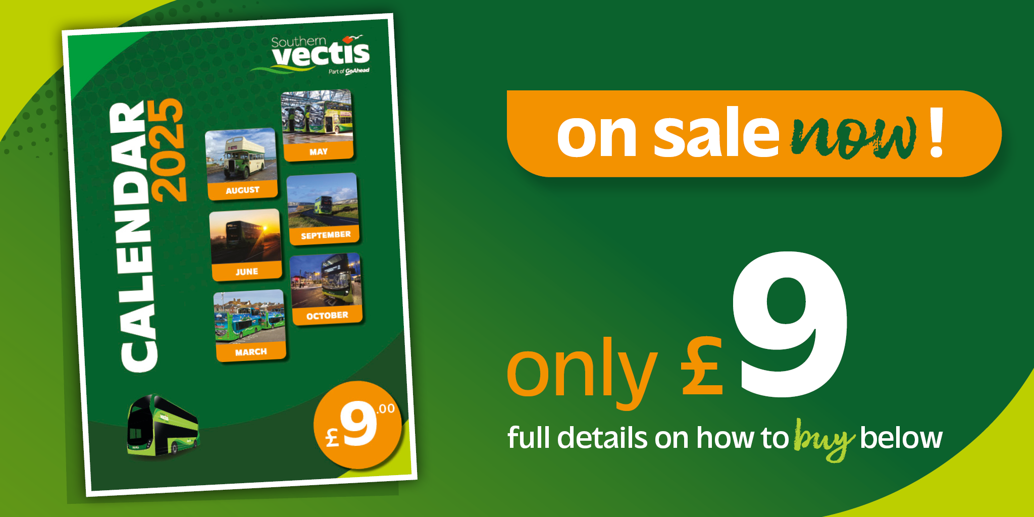 Get hold of an exclusive Southern Vectis calendar for 2025! - Southern ...