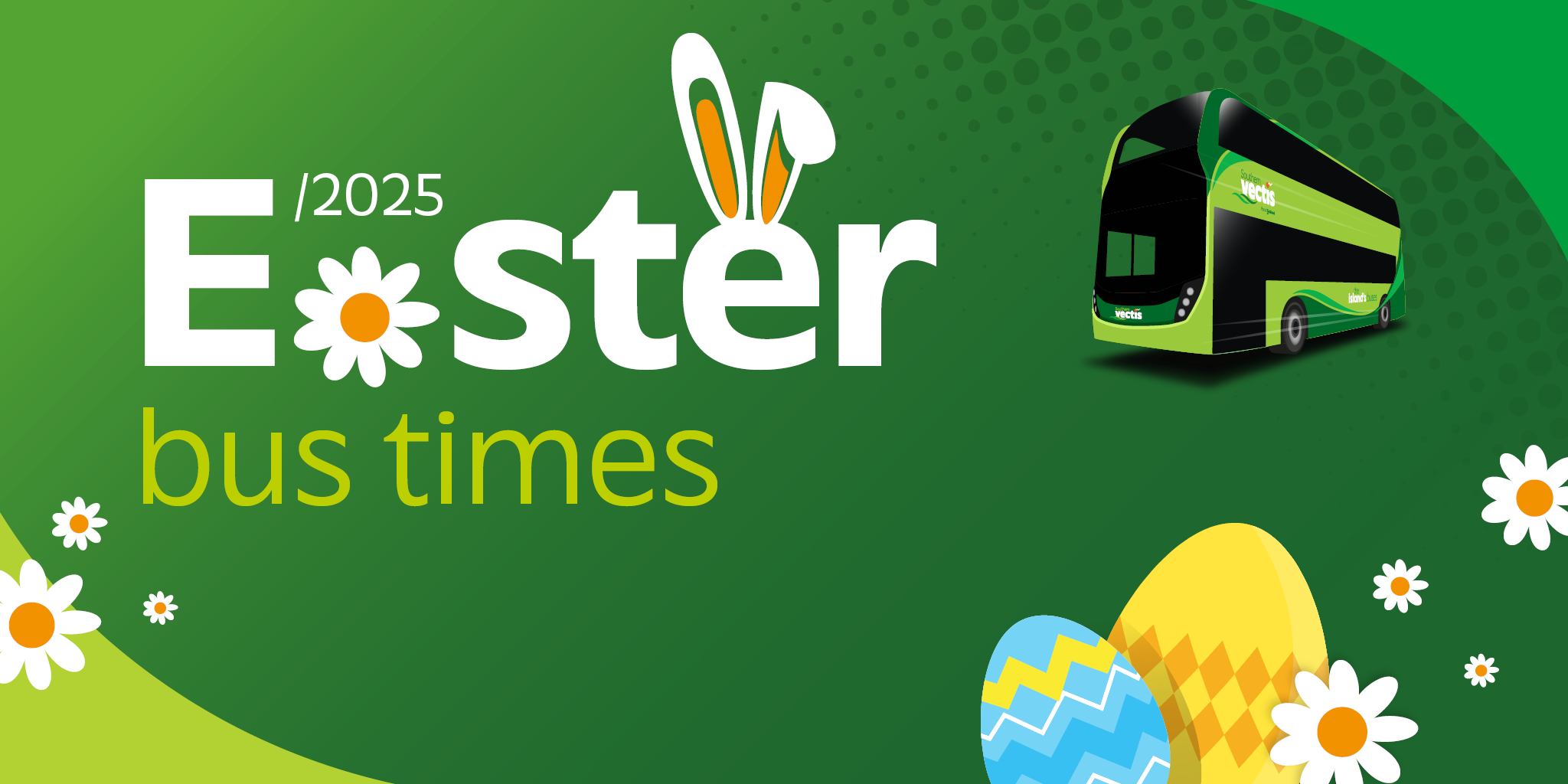 Easter weekend bus times 2025 - Southern Vectis