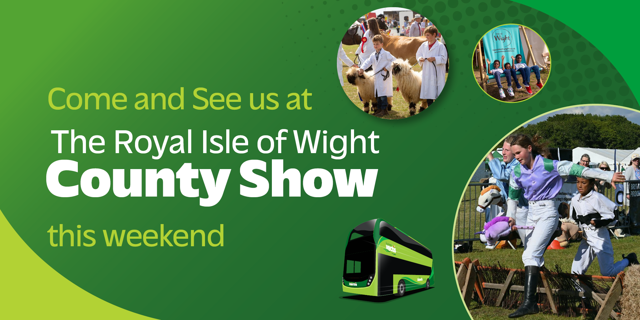 Come and see us at The Royal County Show - Southern Vectis