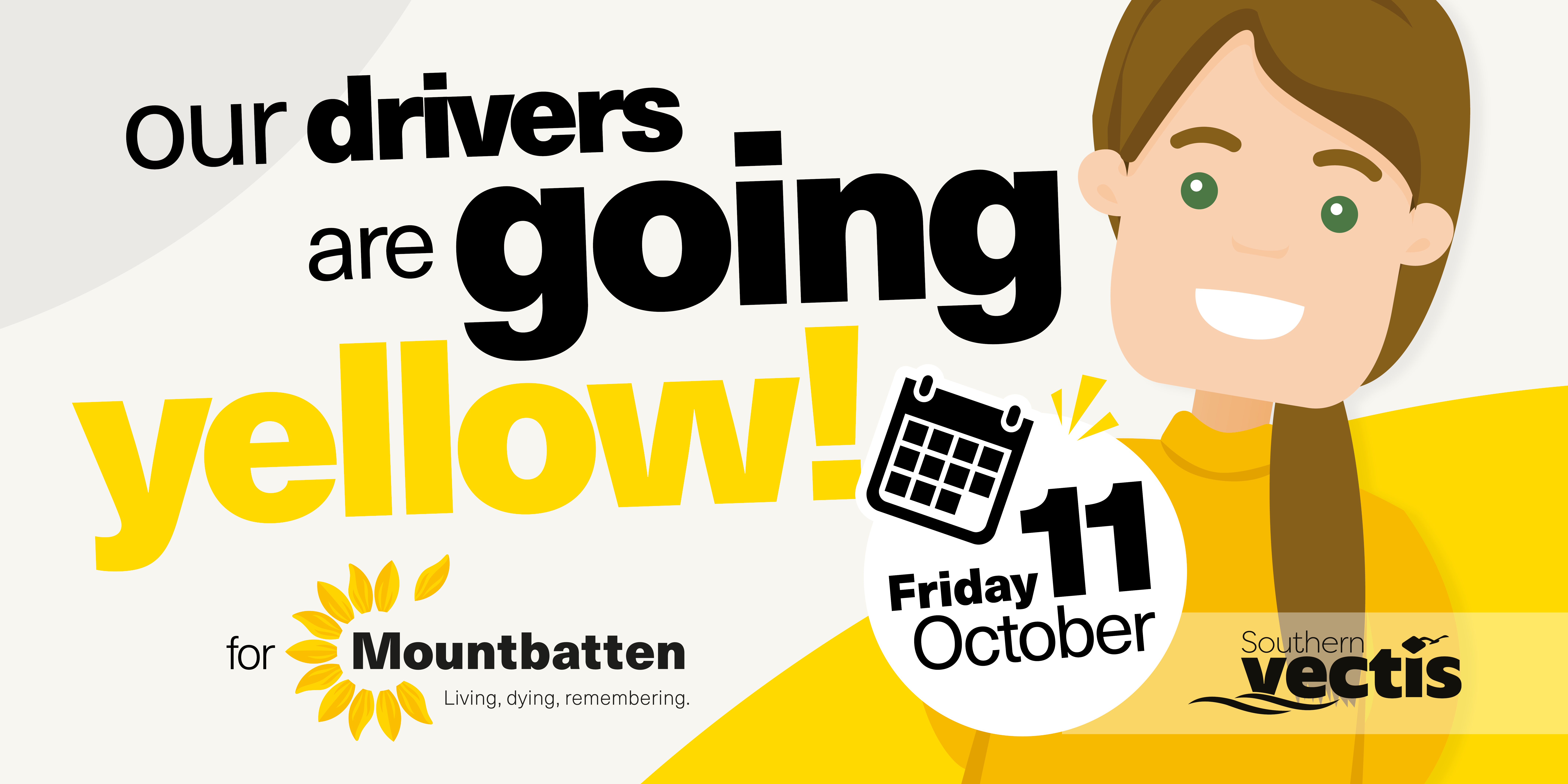 We are going yellow for Mountbatten - Southern Vectis