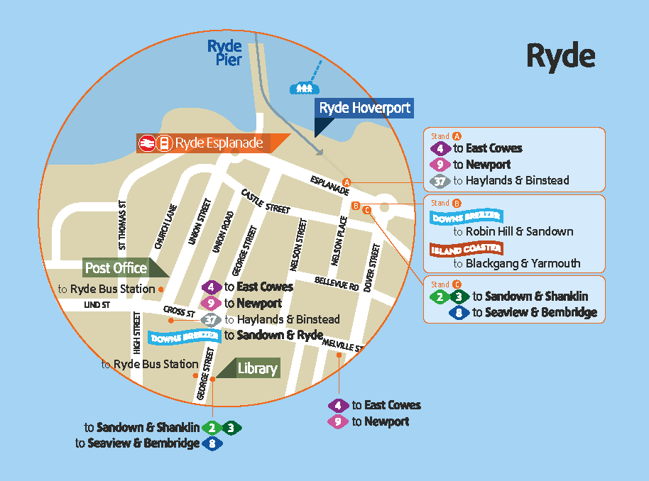 Ryde Bus Station is Moving Temporarily - Southern Vectis